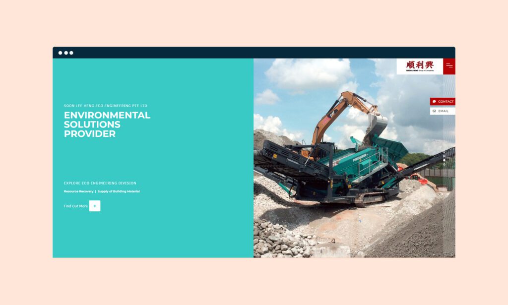 SLH Group Website Design – Singapore Best Web Design