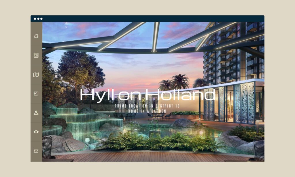 Hyll On Holland Property Website Design Project