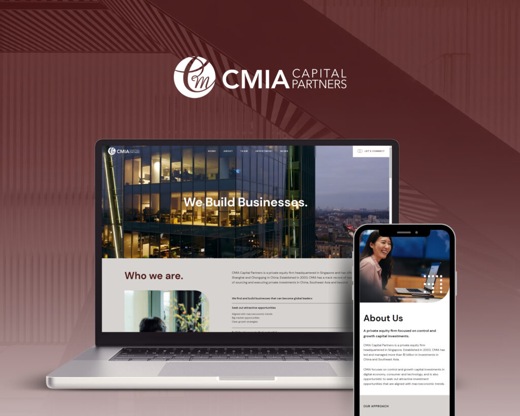 CMIA Capital Partners - Web Design Singapore